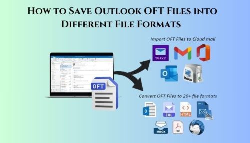 How to Save Outlook OFT Files into Different File Formats?
