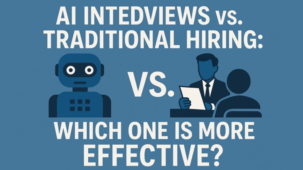 AI Interviews vs. Traditional Hiring: Which One is More Effective?