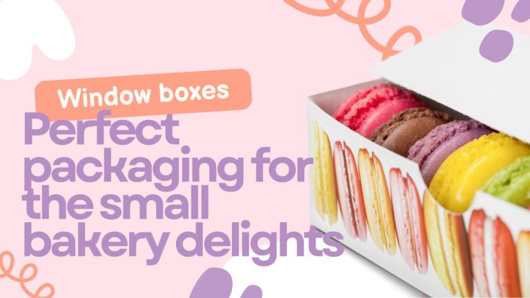 Window boxes: Perfect packaging for the small bakery delights
