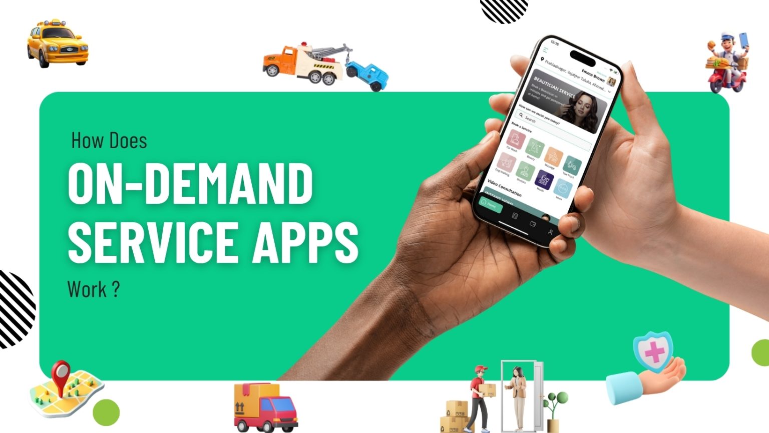 How Does On-Demand Service Apps Work