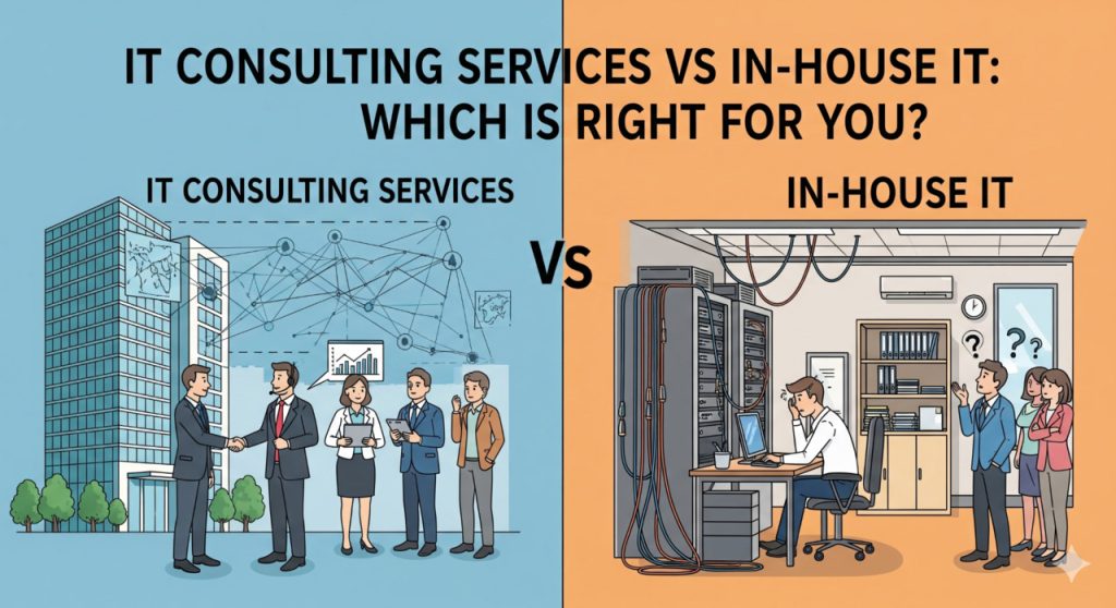 IT Consulting Services vs In-House IT: Making the Right Choice