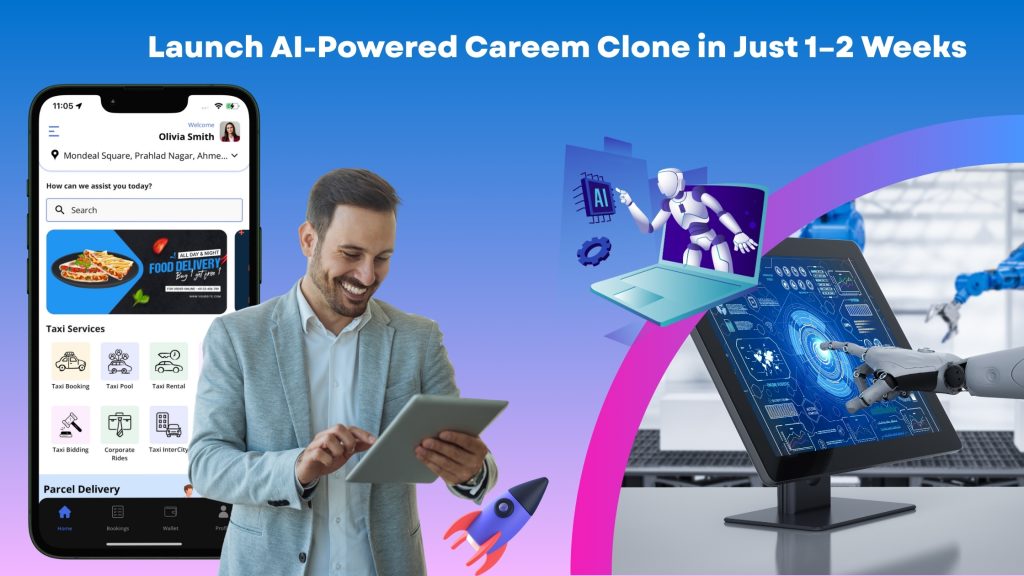 Launch Your AI-Powered Careem Clone in Just 1–2 Weeks