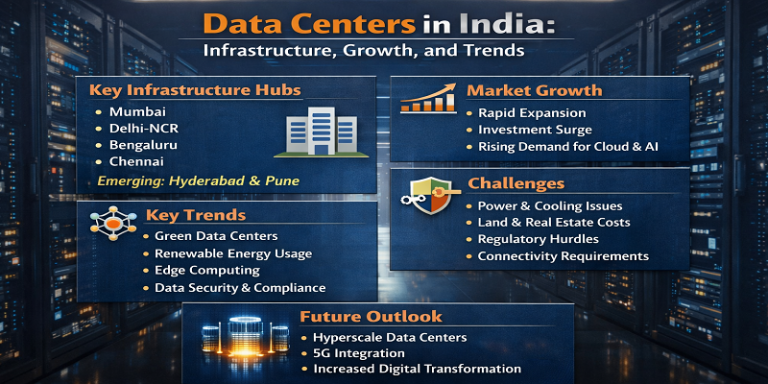 Data Centers in India: Infrastructure, Growth & Trends